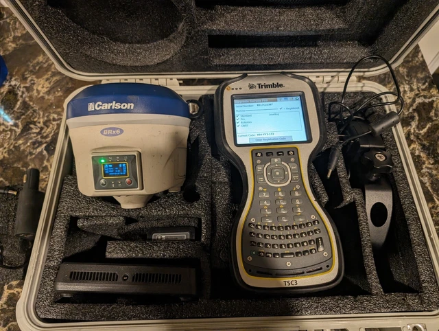 CARLSON BRX6 - UHF - récepteur GNSS et TSC3 avec Survey Pro 5.3 EUR 6. ...
