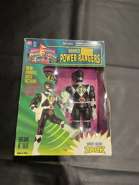 KARATE ACTION 8” Power Rangers Zack Bandai $50.00 - PicClick CA