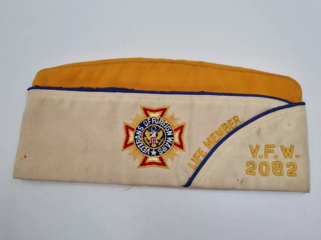 VFW VETERANS OF Foreign Wars Life Member Cap Hat California 2082 £0.99 ...