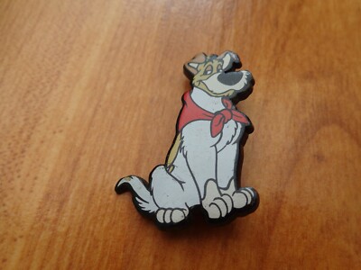 CLASSIC VINTAGE 80'S/90'S Disney Dodger Oliver & Company Dog Plastic ...