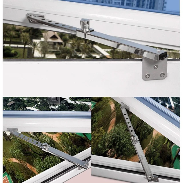 WINDPROOF CHILDREN SAFETY Lock Window Limiter Angle Controller Window ...