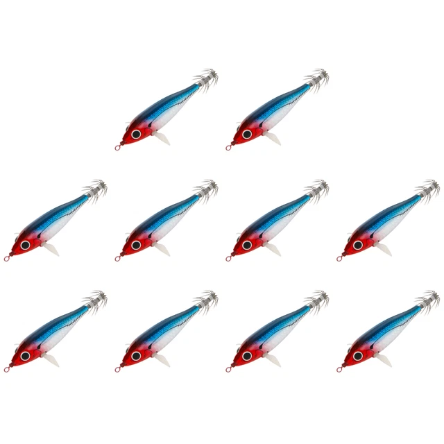 83MM LUMINOUS SQUID Lure Octopus Bait Realistic for Saltwater ...