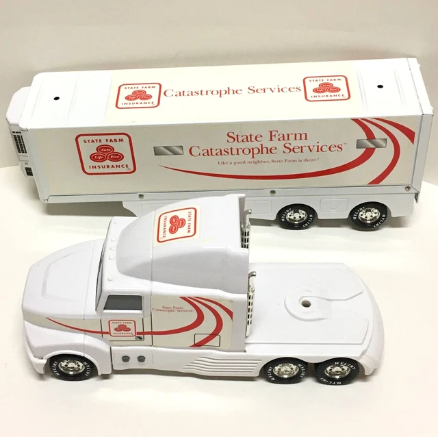 VINTAGE NYLINT STATE Farm 18 Wheeler Semi Truck Catastrophe Services ...