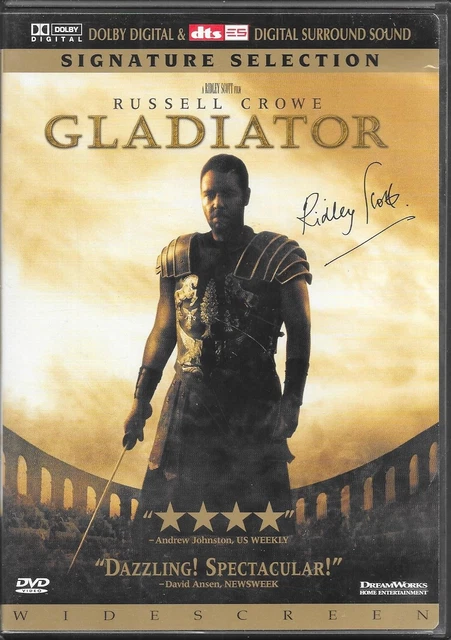 GLADIATOR-RUSSELL CROWE-2 DVD Set-2000-English-Free Shipping In Canada ...