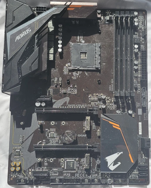 GIGABYTE B450 AORUS Elite V2 ATX, Socket AM4, AMD (B450AORUSELITEV2 ...