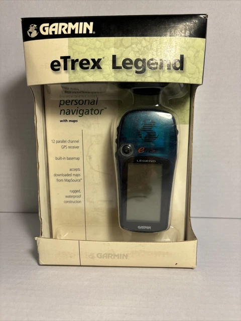 GARMIN ETREX LEGEND Handheld Personal GPS Navigator Hiking Camping $40. ...