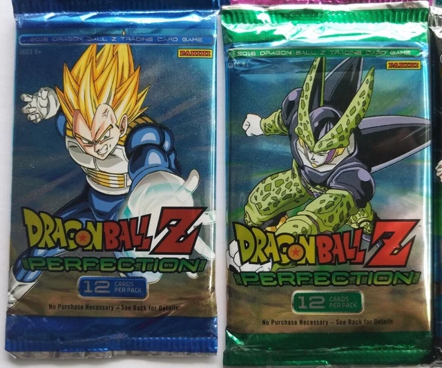 DRAGON BALL Z Panini Trading Card Game Pack Lot of 12 One Each Art DBZ ...