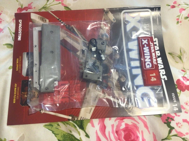 DEAGOSTINI BUILD YOUR Own X-Wing Fighter Star Wars Issue 14 £16.32 ...