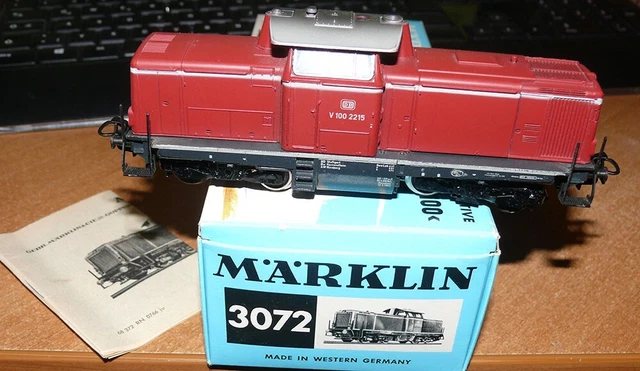 MÄRKLIN 3072.1 , Diesellok der DB , BR V 100 ,neu , Ovp EUR 199,74 ...