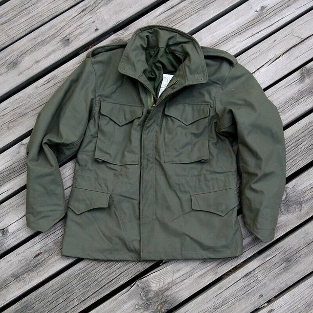 M65 MILITARY MEN Jacket US Army Vietnam Field Coat OG107 Replica ...