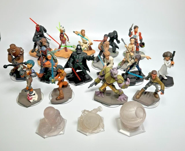 DISNEY INFINITY 3.0 Figures Bundle - Complete Star Wars Set - Darth ...