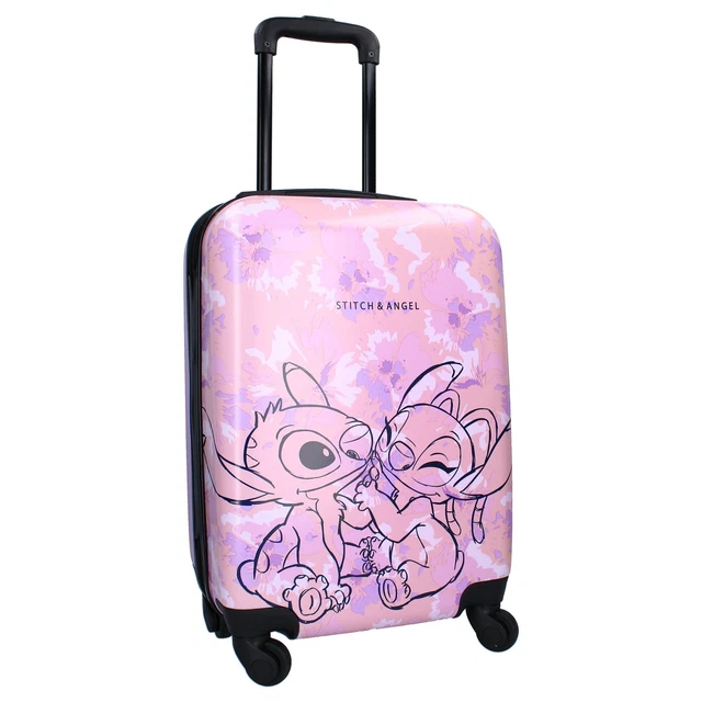 STITCH ANGEL VALIGIA ABS Trolley 4 Ruote Maniglia Estensibile ...