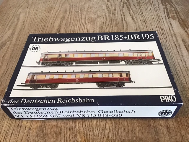 PIKO TRIEBWAGENZUG BR185 BR195 Model Train / Railway Diesel Locomotive & Coach £40.00 - PicClick UK