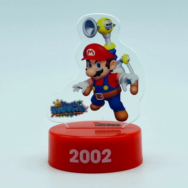 SUPER MARIO BROS 35th Anniversary 1990 Super Mario World Acrylic Plate ...