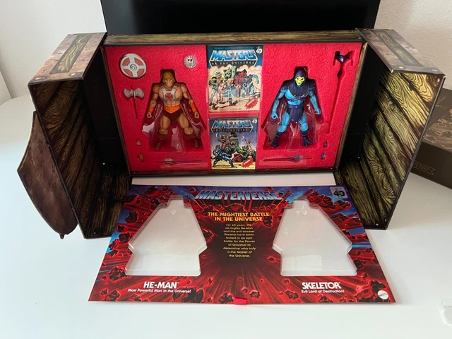 MASTERS OF THE Universe Masterverse He-Man vs. Skeletor SDCC 2022 ...