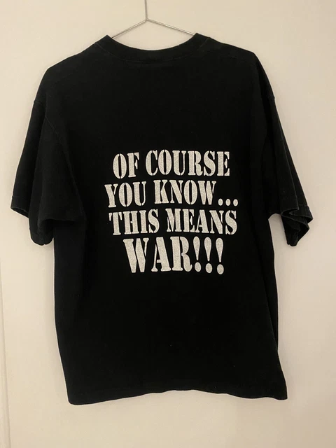 ORIGINAL 90’S VINTAGE ECW EC ‘FN’ W Wrestling t-shirt size large - not ...