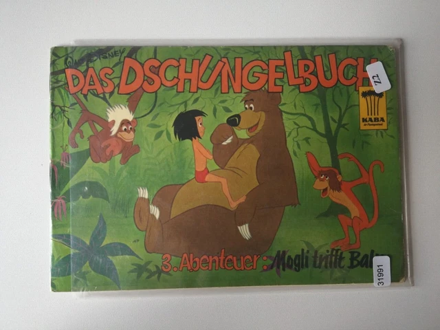 WALT DISNEY DAS Dschungelbuch 3. Abenteuer Z2 siehe Bild R27 Frank Le ...