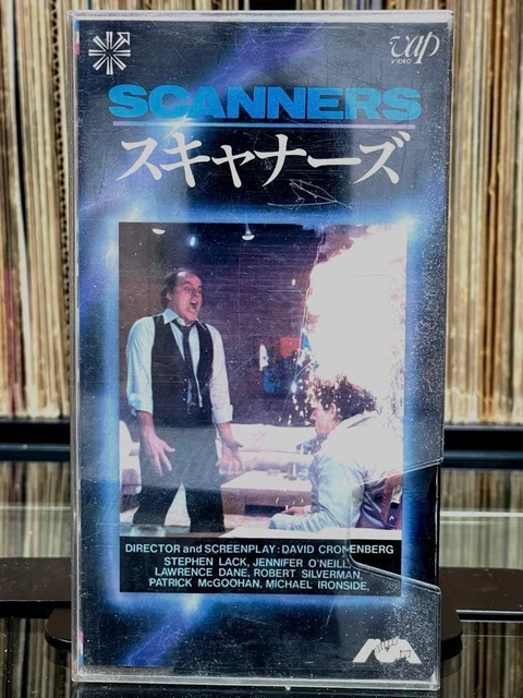 MOVIE &SCANNERS& DIRECTOR/SCREENWRITER: David Cronenberg VAP Video Rare ...