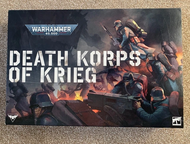 DEATH KORPS OF Krieg Army Box Starter Warhammer 40K Imperial Guard £125 ...