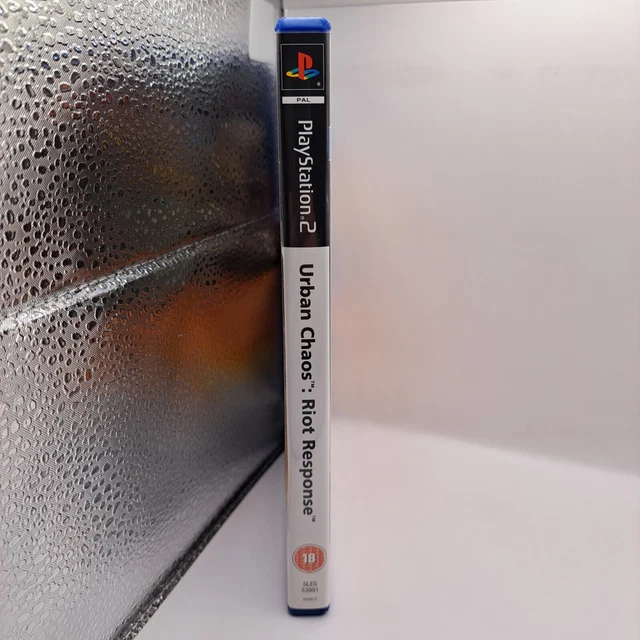 URBAN CHAOS RIOT Response PlayStation 2 PS2 Video Game Region 2 PAL VGC ...