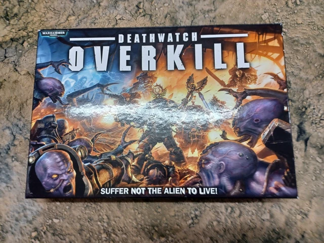 WARHAMMER 40K DEATHWATCH Overkill Box GW Space Marines Genestealers ...