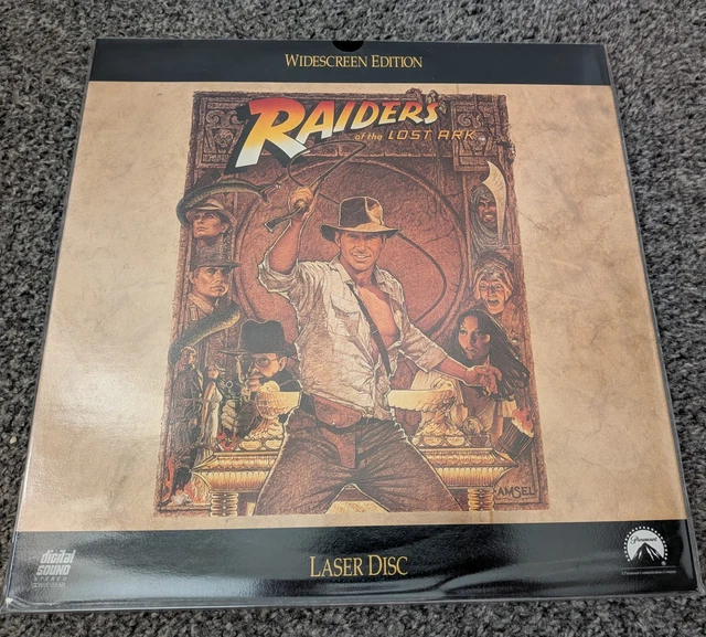 RAIDERS OF THE Lost Ark Laserdisc Widescreen Extended Edition, NTSC ...