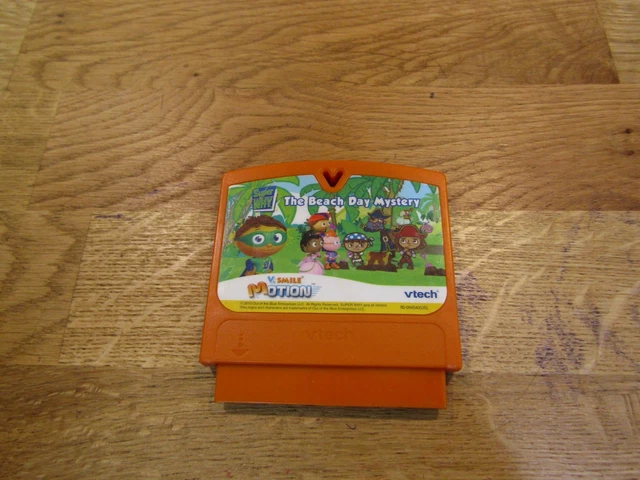 SUPER WHY! THE Beach Day Mystery [VTech V.Smile Motion] Game Cartridge ...