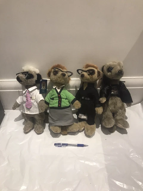 COMPARE THE MEERKAT Plush Soft Toys Bundle Job Lot £25.00 - PicClick UK