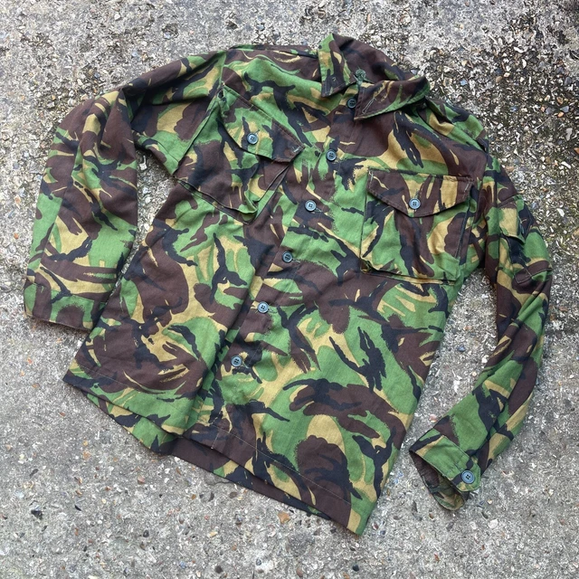 BRITISH ARMY SURPLUS Issue Tropical DPM Jungle Camo Polycotton Combat ...