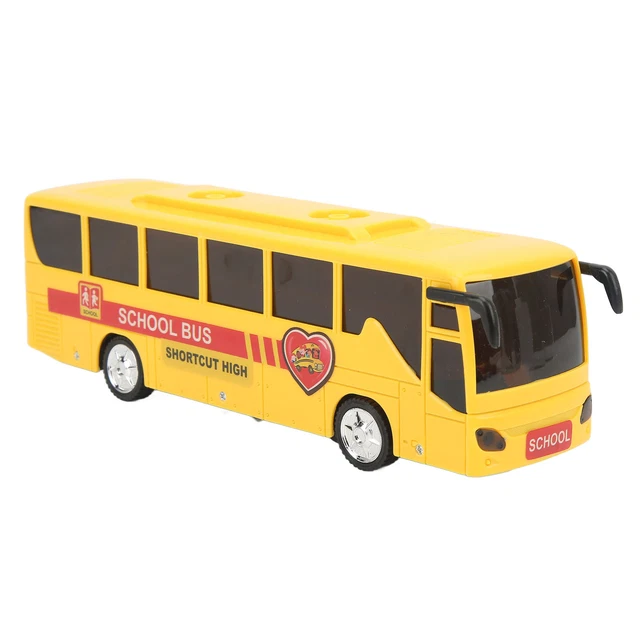 SCHOOL BUS MODEL Simulation Compact School Bus With Light Sound ...