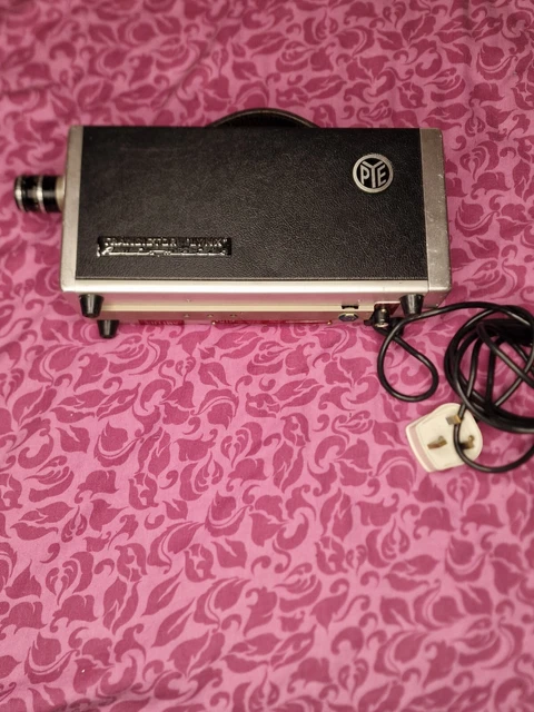 VINTAGE PYE TRANSISTOR LYNX Television Camera TVC/1A Untested Read ...