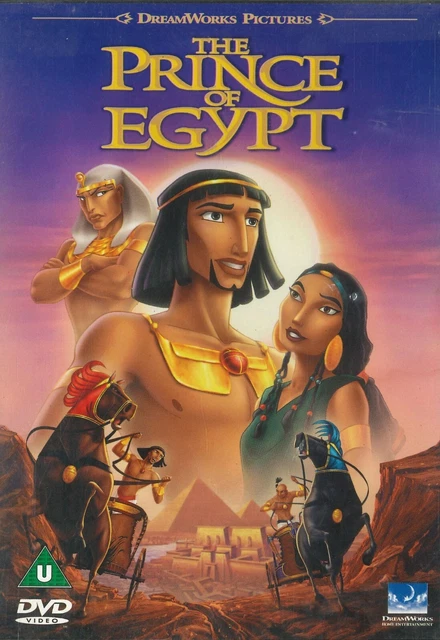 THE PRINCE OF Egypt (1998) DVD, Val Kilmer, Ralph Fiennes, Michelle Pfeiffer £2.47 - PicClick UK