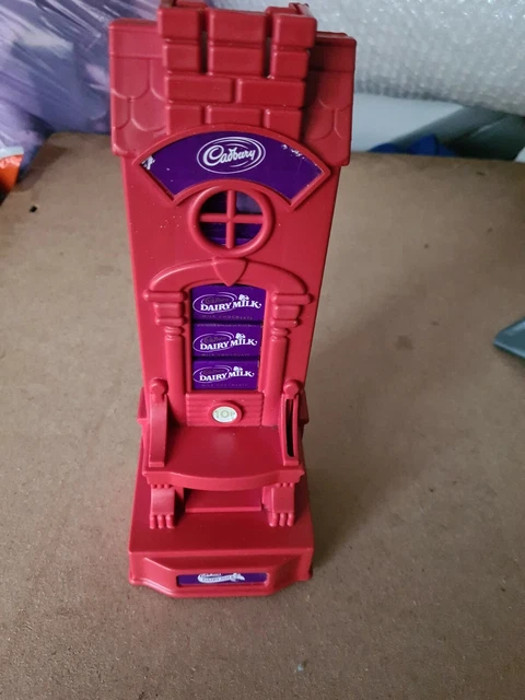 CADBURY’S DAIRY MILK 10p Hornby Chocolate Dispenser Vending Machine ...