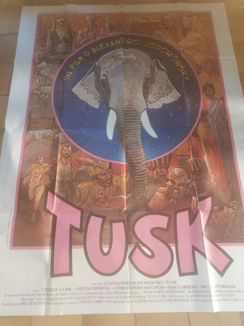 AFFICHE ORIGINALE FILM CINÉMA TUSK Alejandro Jodorowsky EUR 20,00 ...