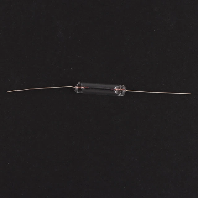 10 AXIAL LAMP Incandescent Bulbs 12V 100mA With Lead Fit VU Tape ...