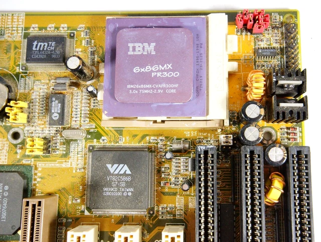 APOLLO SM-P5MVP3 PC Mother Board For Pentium MMX, AMD K6, Cyrix, With ...