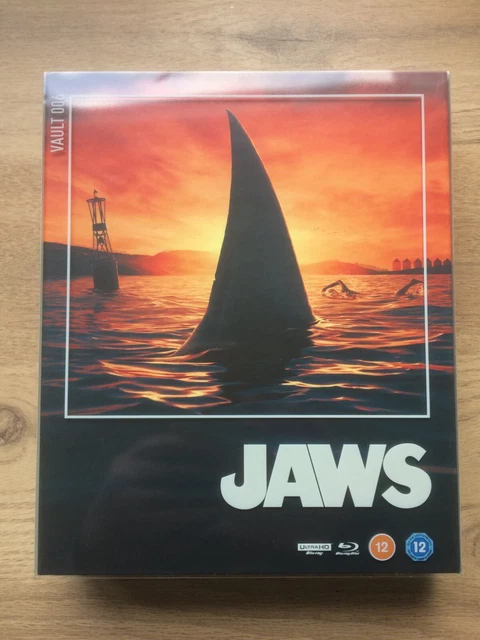 JAWS, 2 DISC Limited Collector's Edition, The Film Vault 006, 4K UHD ...