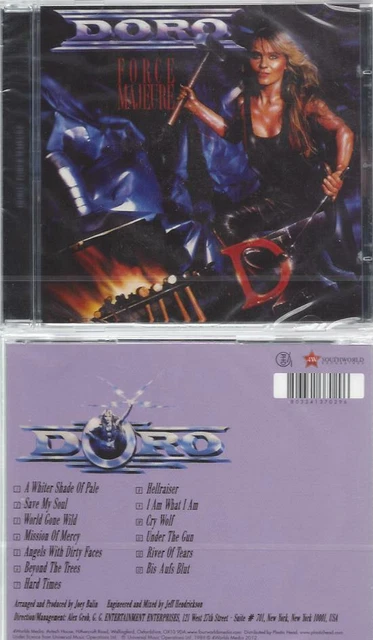CD DORO MUSIK Sammlung - Heavy Metal + Warlock - Force Majeure u.a. 4 ...