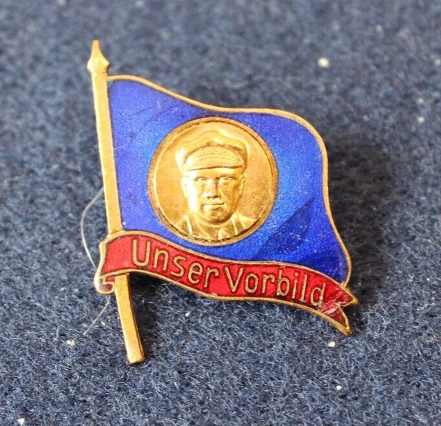 FDJ ABZEICHEN ERNST Thälmann "Unser Vorbild" Nr. 3158, Bartel 1, 621 ...