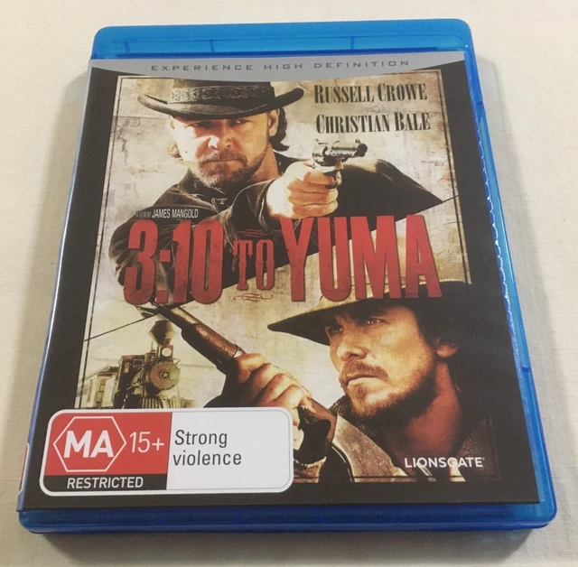 3:10 TO YUMA (2007) - Blu-Ray Region B | Like-New | Russell Crowe $10. ...