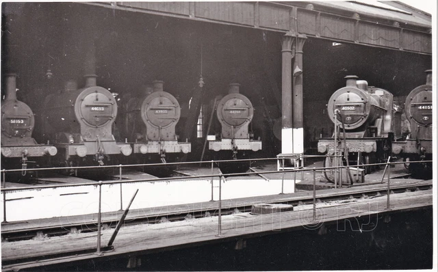 1 BLACK & WHITE 7x5 BR STEAM RAILWAY PRINT PHOTOGRAPH.1960`s £1.10 ...