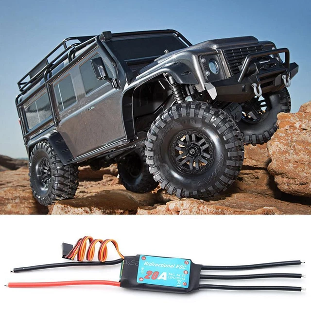 B# 20A/30A/40A/50A/60A BIDIRECTIONAL Brushless ESC RC Car Boat Propeller (A) EUR 10,02 - PicClick FR