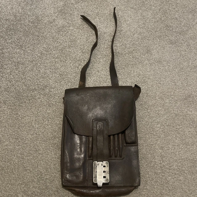 WW2 GERMAN LEATHER Map Case (M35) £68.00 - PicClick UK