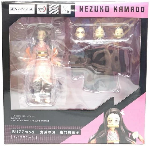 RARE DEMON SLAYER BUZZmod. Nezuko Kamado Figure 1/12 Exclusive from ...