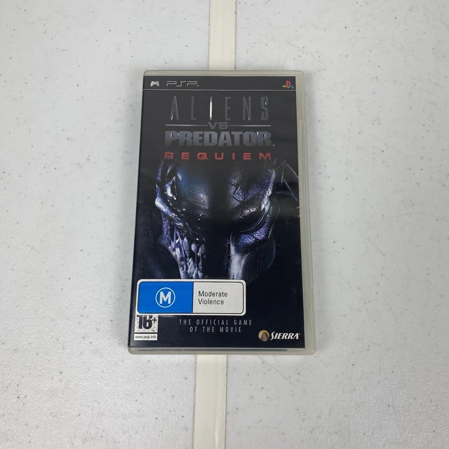 ALIENS VS PREDATOR Requiem PSP Video Game Complete With Manual Free ...