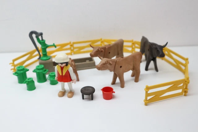 PLAYMOBIL 3499 SETNR. western cow castle farm set use 3503 3484 3577 ...