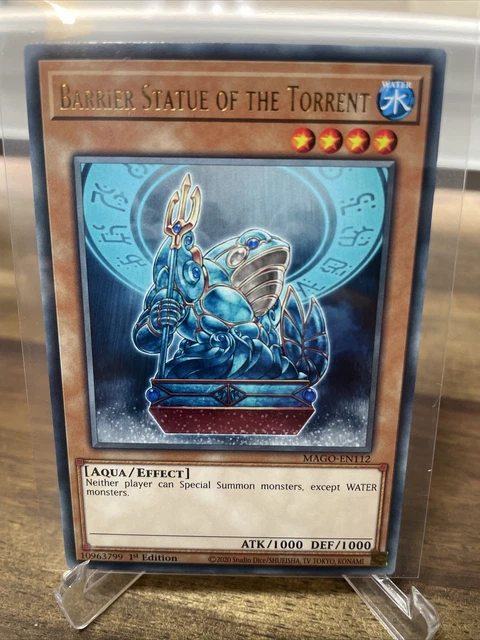 YU-GI-OH! - BARRIER Statue Of The Inferno - MAGO-EN113 - Rare - 1st Edition EUR 0,73 - PicClick FR