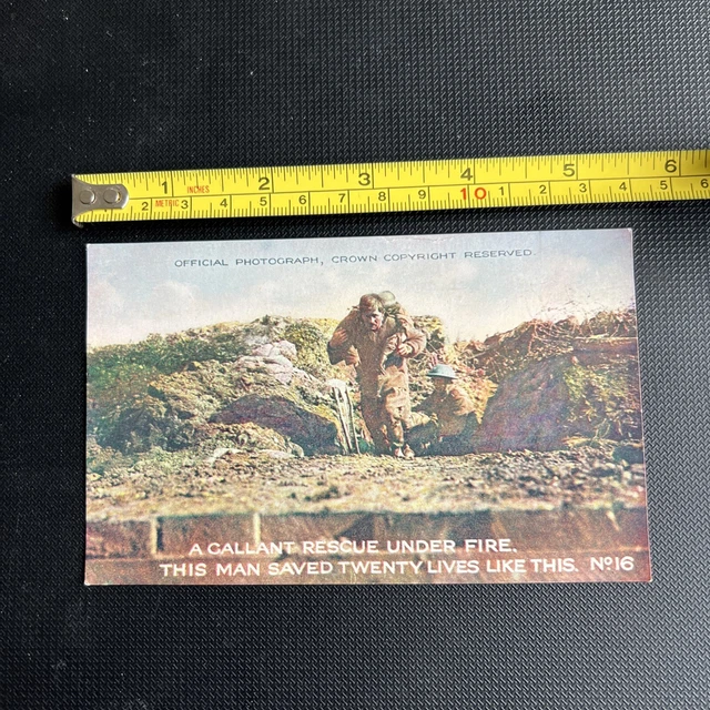 ANTIQUE WW1 DAILY Mail Official War Photographs Postcard - Series II No ...