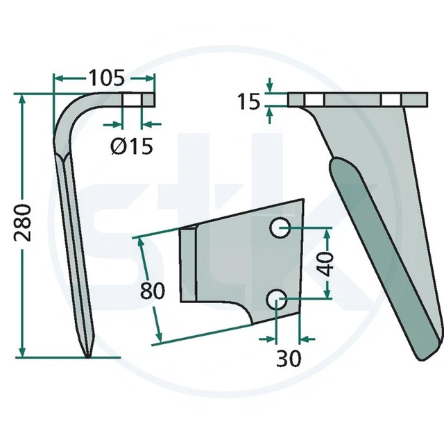 KREISELEGGENZINKEN RECHTS KG 26 EMKE WMKE Toucan SL Vergleichsnummer ...