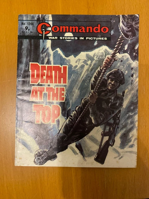 COMMANDO COMIC NUMBER 1264 DEATH AT THE TOP EUR 3,54 - PicClick IT